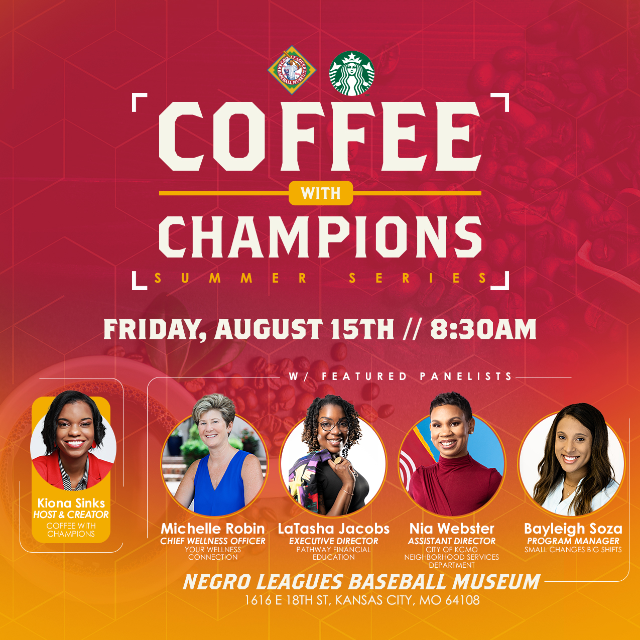 2025 Coffee With Champions Summer Series - Empowering Your Best Self – Mind, Money, and ...